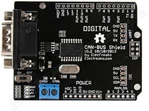 Amazon.co.jp: CAN-BUS Shield Compatible with Arduino and Seeeduino by ElecFreaks [並行輸入品] : 家電＆カメラ