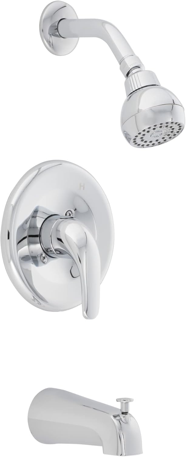 PROFLO PF7611SCP PROFLO PF7611S Tub and Shower Trim Package with 1.75 ...