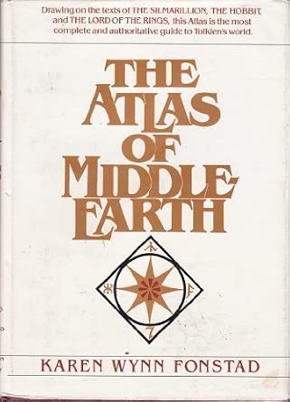 The Atlas of Middle-Earth by Karen Wynn Fonstad (1981-05-29) - Livros ...