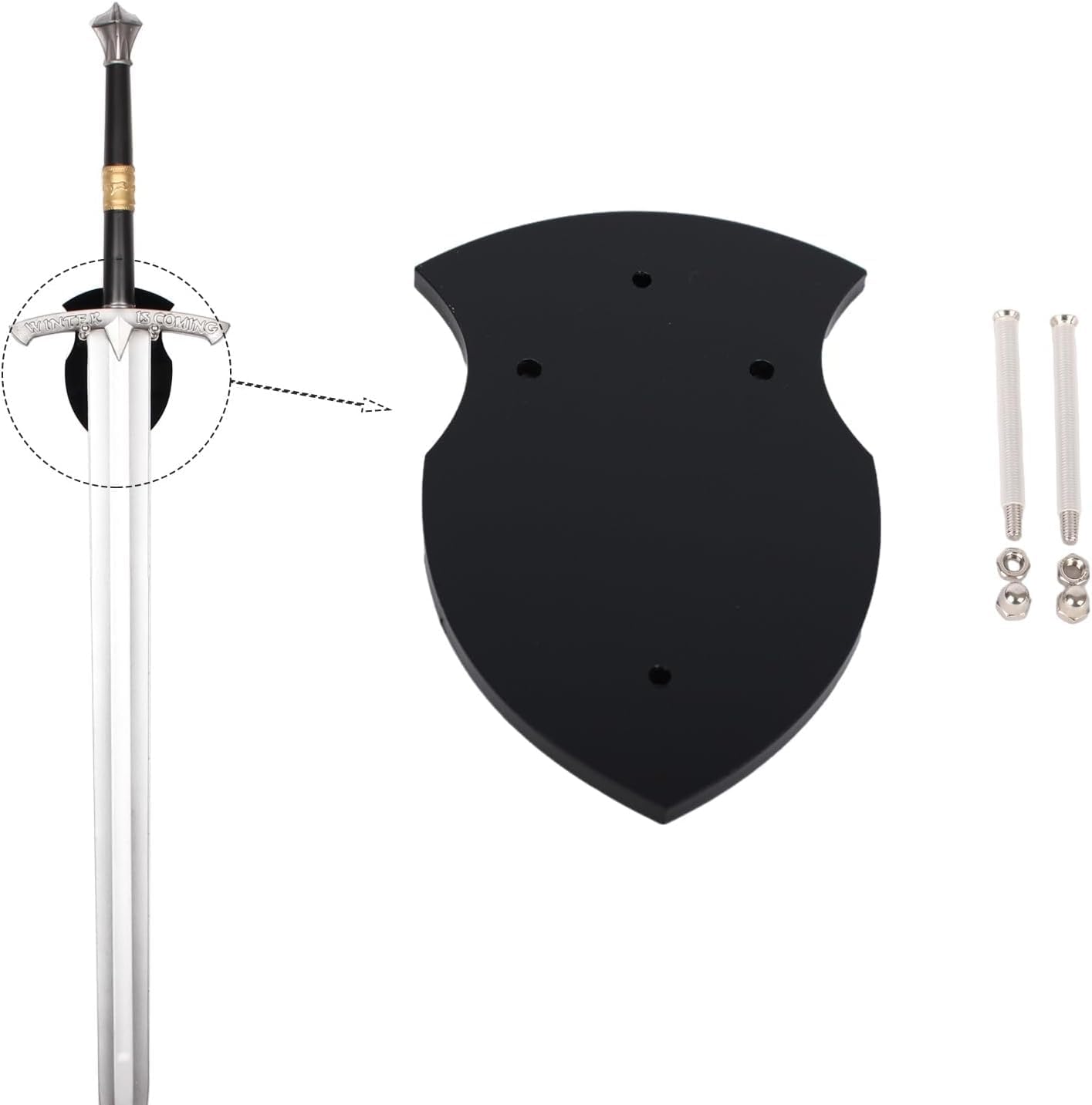 Amazon.com: WANLIAN Sword Wall Mount,Sword Rack Acrylic Vertical ...