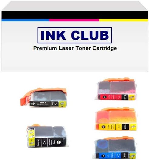 Amazon.com: 5-Pack Non-OEM Ink for Canon PGI-5BK CLI-8 Inkjet Combo ...