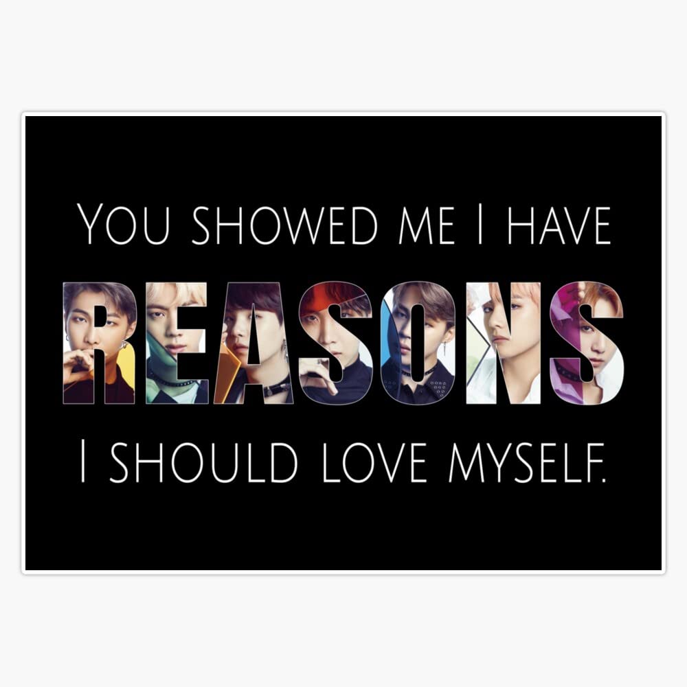 Amazon.com: MAGNET You Showed Me I Have Reasons I Should Love Myself ...