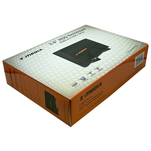 X-MEDIA 3.5-Inch USB 2.0 IDE SATA Aluminum Hard Disk Drive HDD External ...