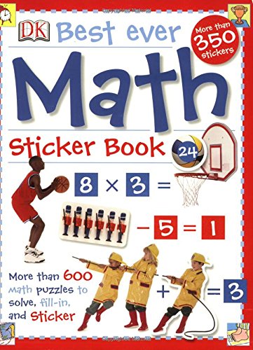 Best Ever Math Sticker Book : DK: Amazon.in: Books