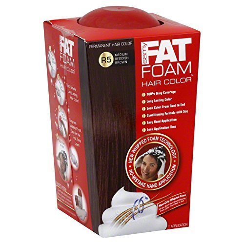 Amazon.com : Samy Fat Foam Hair Color R5 Medium Reddish Brown ...