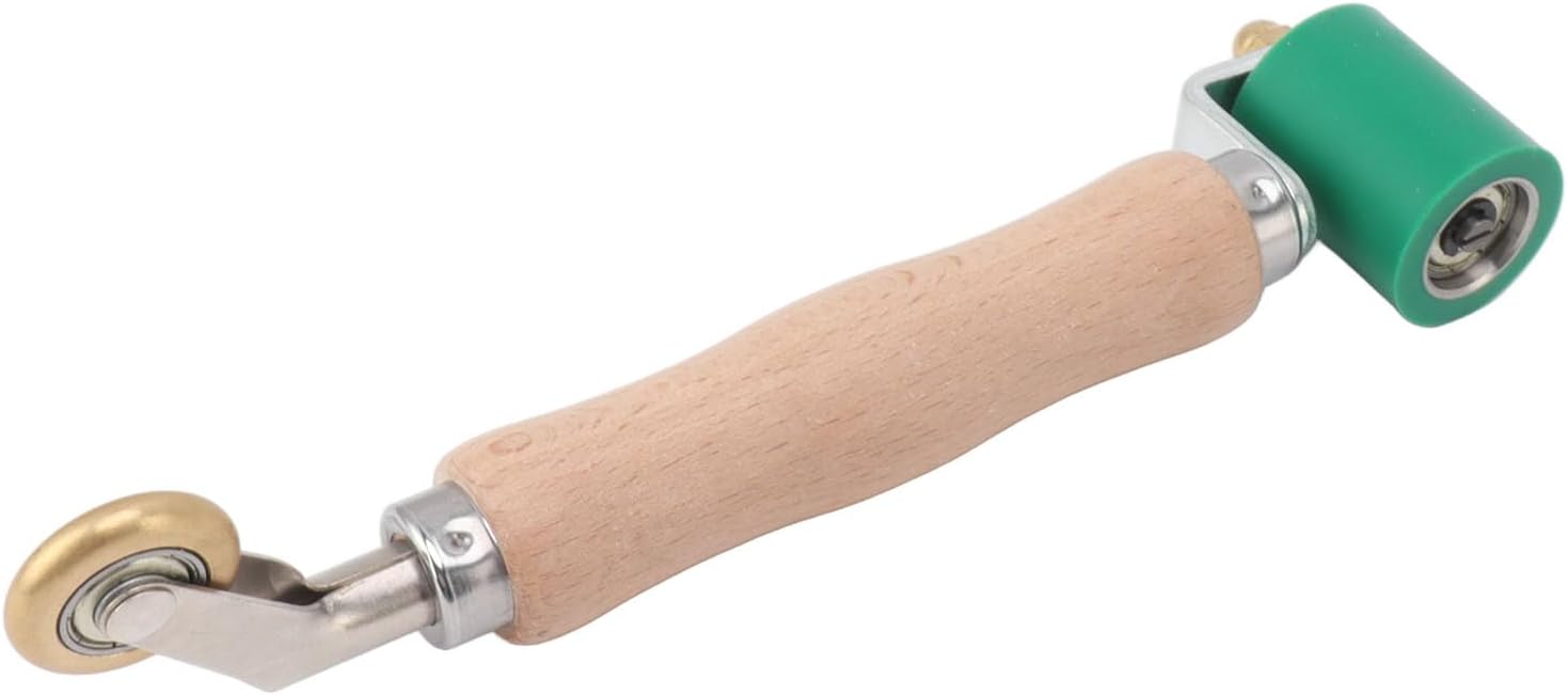 Amazon.com: Azusumi 40mm Silicone Seam Roller Dual Use Brass Wheel Wood ...