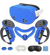 Amazon.com: MLemonVR Silicone Cover Set Compatible with Oculus/Meta ...