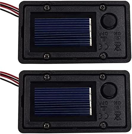 iayokocc Battery Box, Solar Lantern Light Replacement Top for Outdoor ...