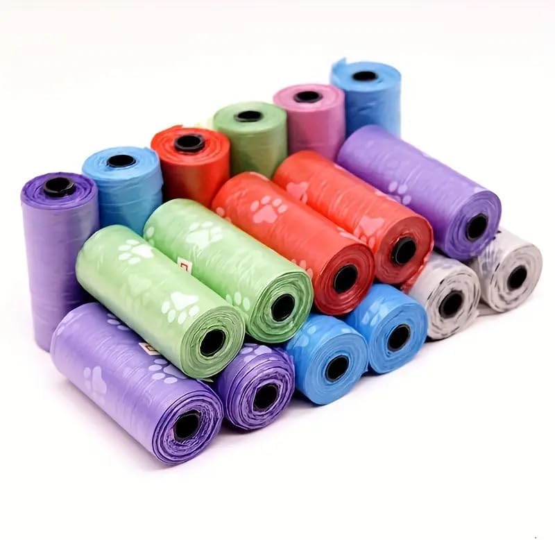 5 Rolls Baby Waste Disposable Diaper Bag Refill Rolls - 5 Refill Rolls ...
