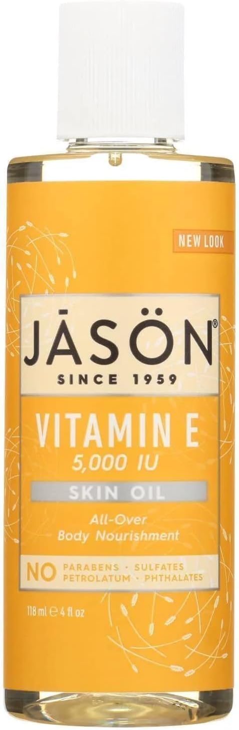 Amazon.com : JASON Vitamin E 32,000 IU Moisturizing Oil , For Targeted ...