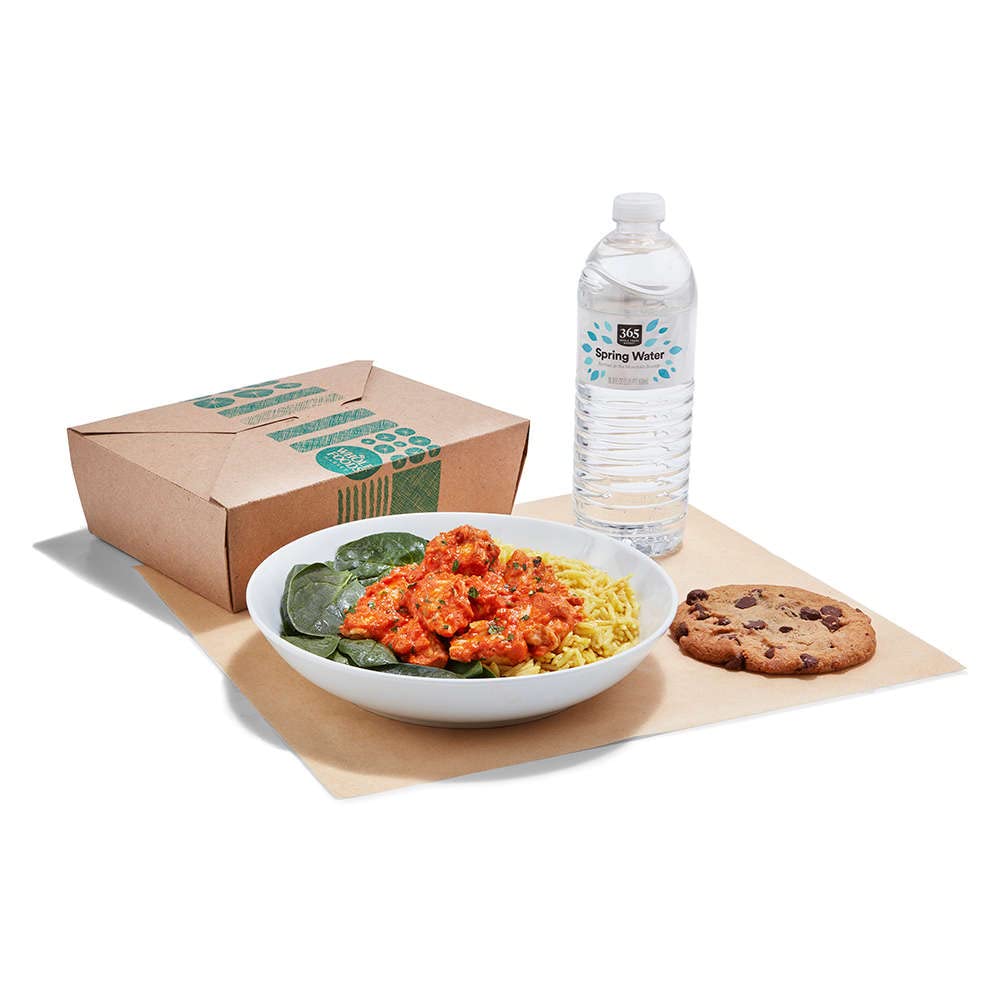 Amazon.com : Whole Foods Market, Chicken Tikka Masala Boxed Lunch ...
