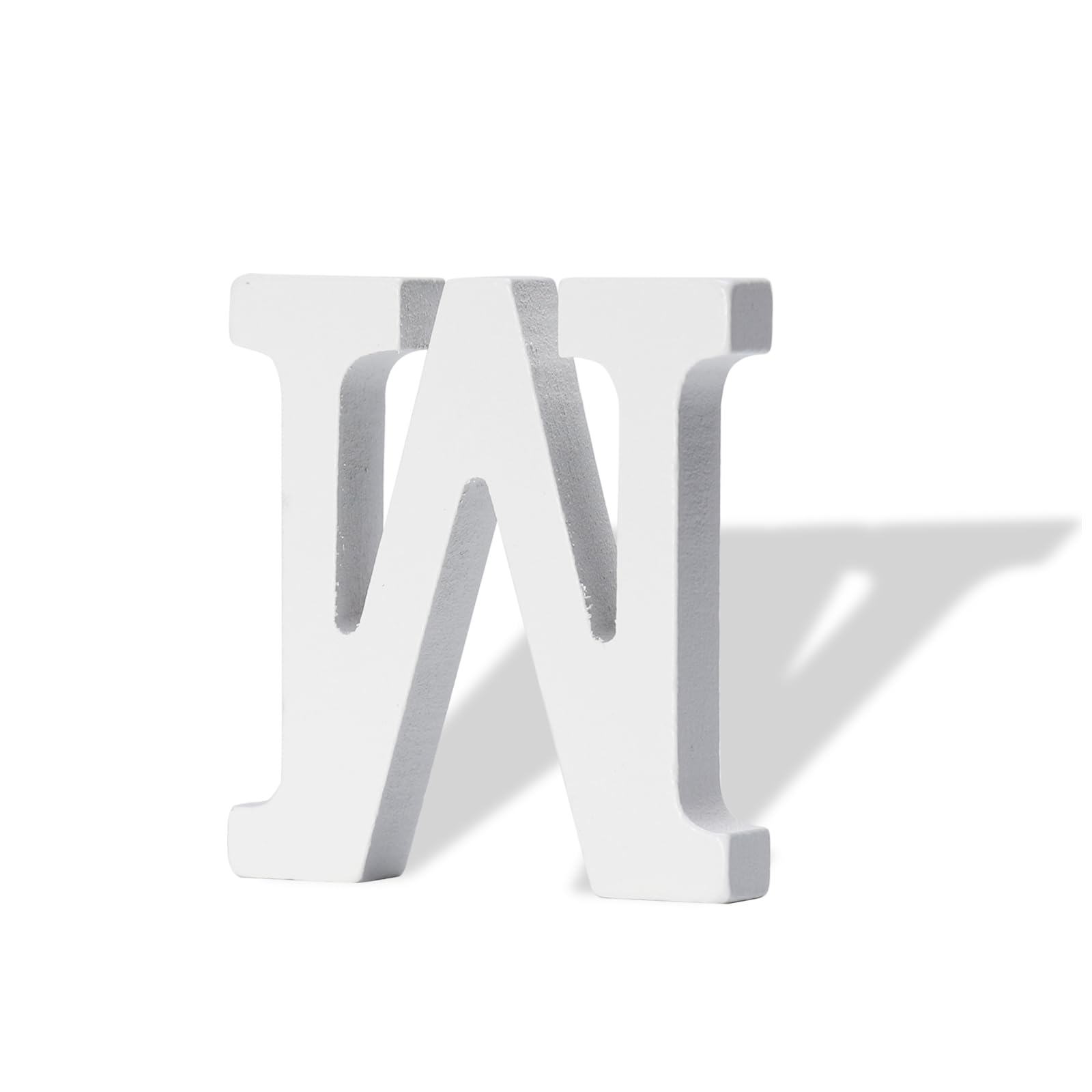 Amazon.com: Wolwefa 3 Inch Wooden Letters, White Wood Letters,3 Inch ...