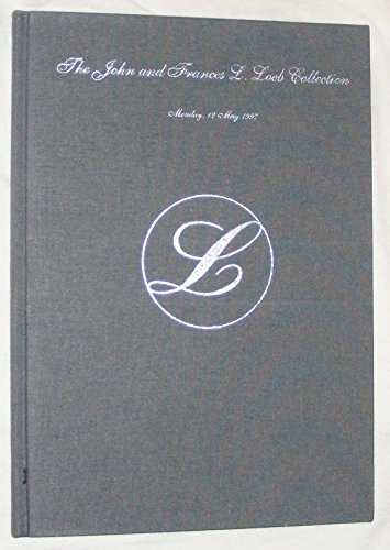 The John and Frances L Loeb Collection - Christie's Auction Catalog ...