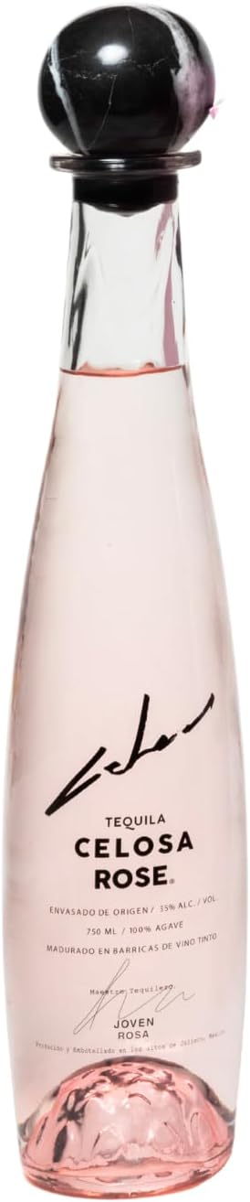 Tequila Celosa Rosé 750ml Tequila Joven Rosa : Amazon.com.mx: Alimentos ...