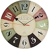 Amazon.com: Adalene Wall Clocks Battery Operated Non Ticking 12 inch ...