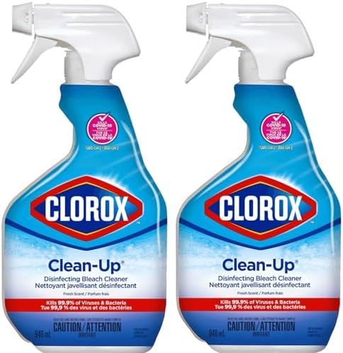 Amazon.com: CLOROX Clean-Up Multi-Surface Cleaner with Bleach, Rain ...