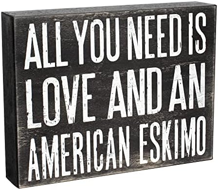 Amazon.com: JennyGems American Eskimo Gifts, American Eskimo Wooden ...