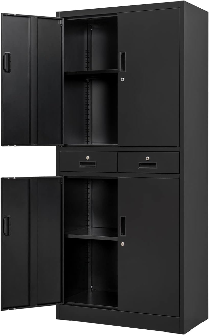 Cjf Metal Storage Cabinet 71 H Metal Cabinets With Adjustable | Desertcart EGYPT