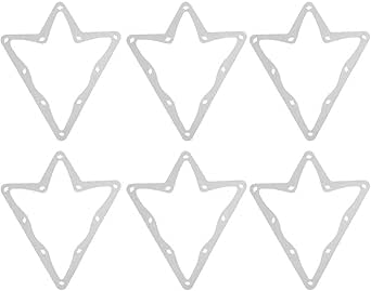 Amazon.com : Billiard Racks, 6Pcs/Set Triangle Billiard Magical Rack ...