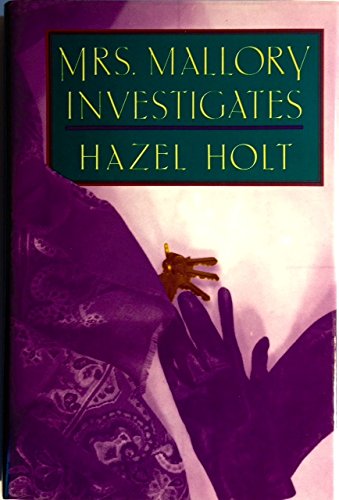Mrs. Malory Investigates: Holt, Hazel: 9780312038946: Amazon.com: Books