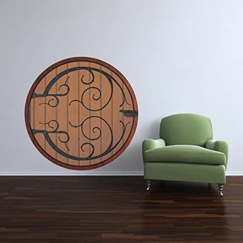 Amazon.com: Life Size Hobbit Door Wall Decal - 54" Tall x 54" Wide ...