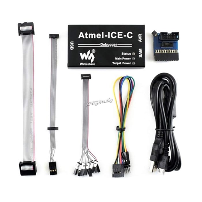 Buy Compatible Powerful Atmel-ICE MCU AVR SAM Xmega Programmer Debugger On-chip Debug Supports ...