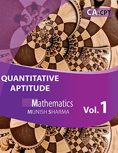 CA-CPT Quantitative Aptitude Mathematics Volume-1: Chapter-1 Ratio ...