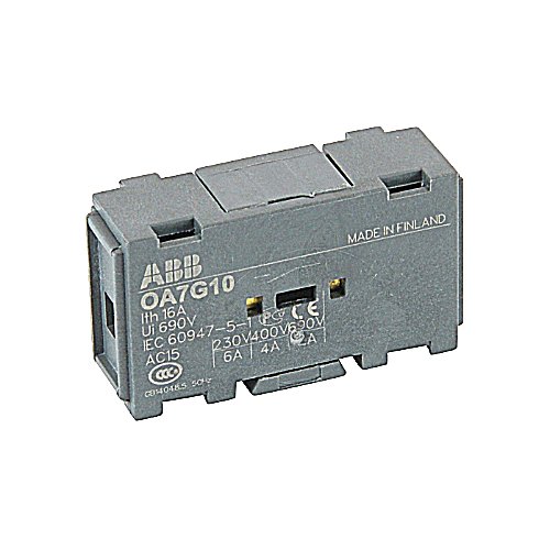 ABB OA7G10 Auxiliary Contact, For Use With OT16-OT100 Disconnector ...