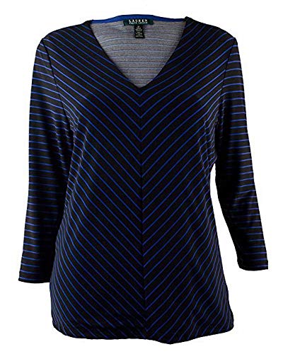 Ralph Lauren Women's V Neck Chevron Print Top | eBay