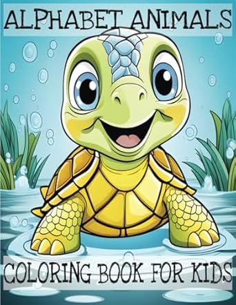 Alphabet Animals Coloring Book For Kids: Coloring Book For Kids: Boy ...