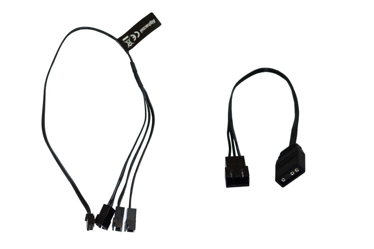 Alphacool 18601 Digital RGB LED Y-Kabel 3-Fach mit JST Stecker 30cm ...