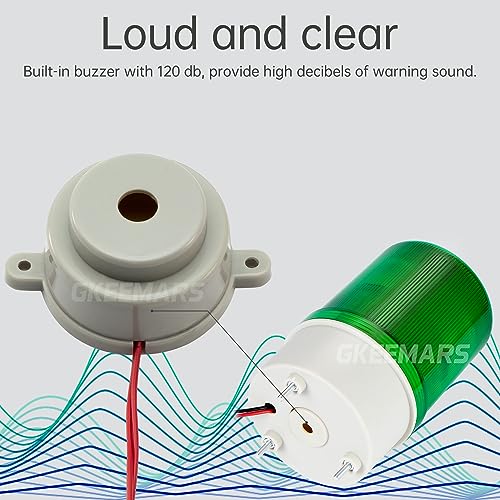 Snapklik.com : GKEEMARS Industrial Signal Alarm Tower Lamp LTE-1101J AC ...