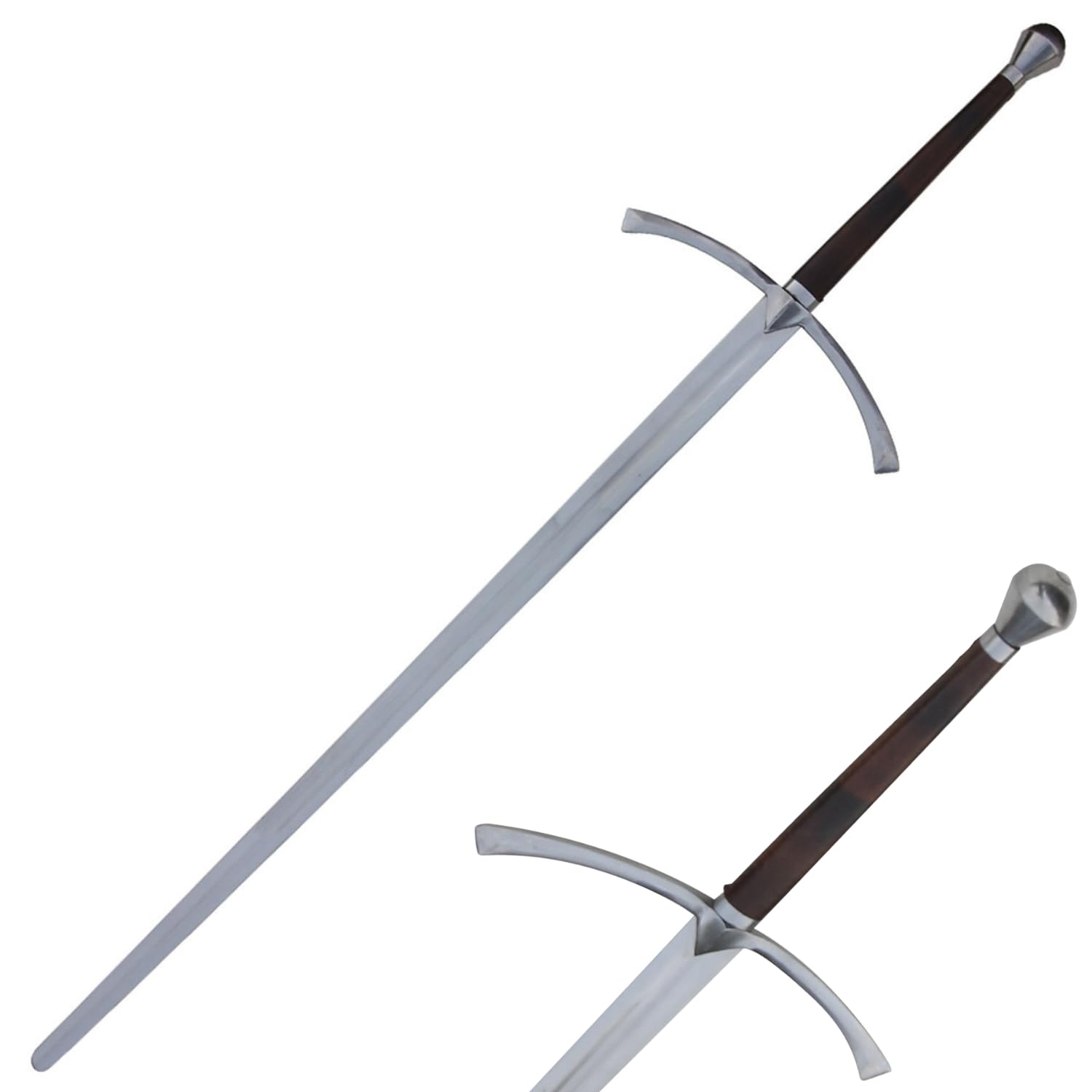 Amazon.com : Medieval Warrior 59" Hotspur Greatsword -Viking Inspired ...