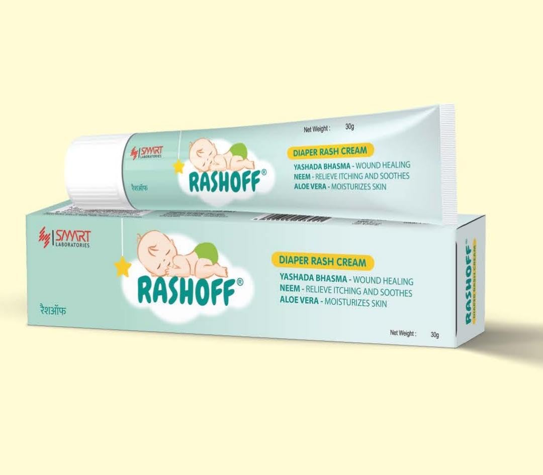 Amazon.in: Buy RASHOFF (DIAPER RASH CREAM)30GM PACK OF4 Online at Best ...