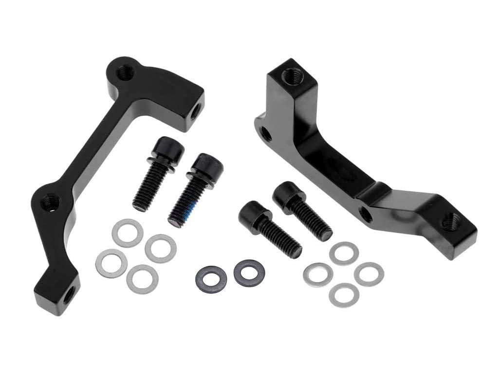 Amazon.com : Auto-plaza Pair of Disc Brake Caliper Mount Adapter Gear ...