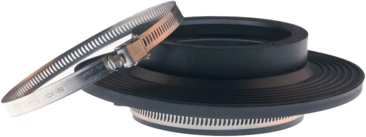 FRANK Mauerkragen DN 125 inkl. 2 Spannbändern Rohrdichtung MFPA geprüft : Amazon.de: Baumarkt