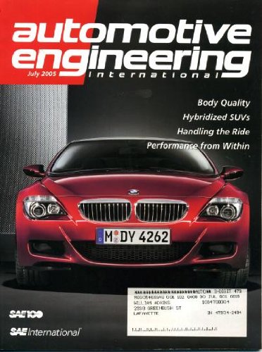 Automotive Engineering International July 2005 Mercedes-Benz M6 on ...
