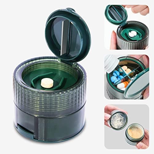 Amazon.com: Pill Cutter and Pill Crusher for Small or Large Pills, Cuts ...