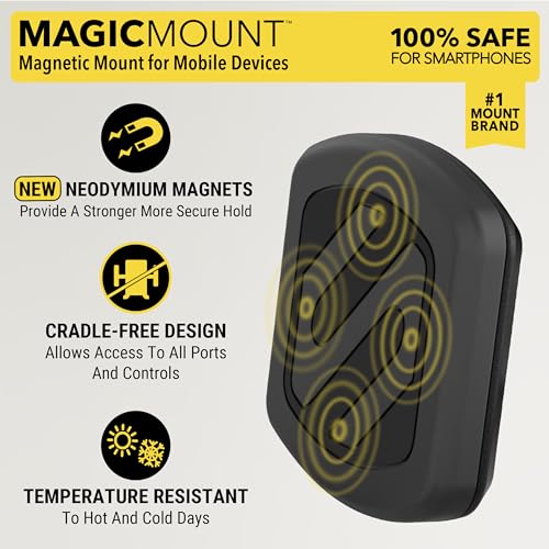 Snapklik.com : Scosche MXDM Extra Strong MagicMount Magnetic Phone ...