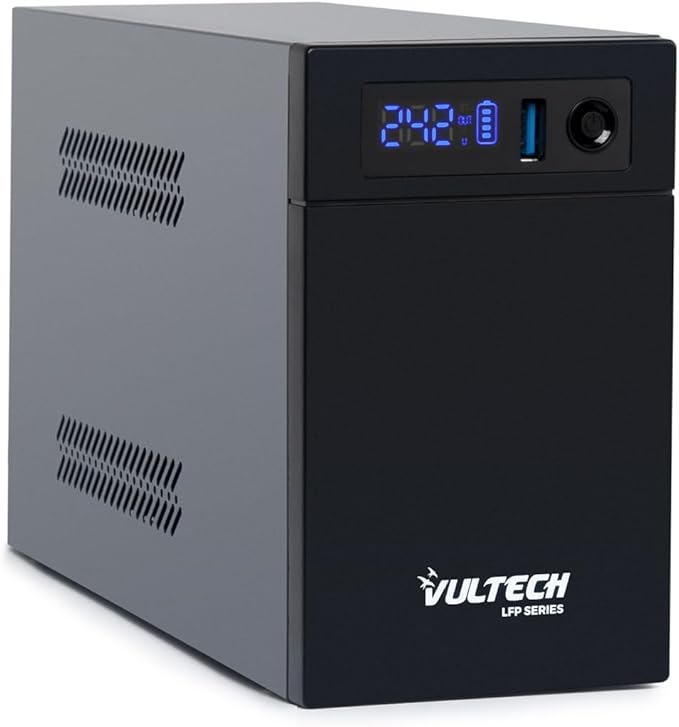 VulTech UPS750VA-LFP Gruppo di continuità UPS Serie LFP al litio ...