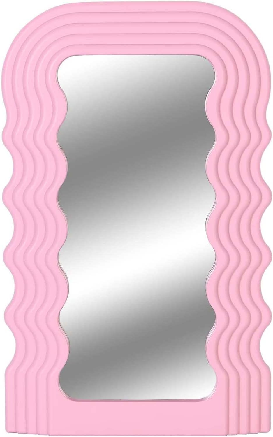 Yesok Makeup Mirror Heart Shape Mirror Tabletop Cosmetic Mirror Wall ...