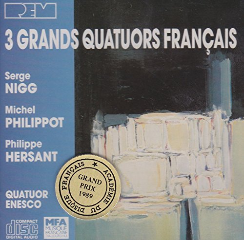 3 Grands Quatuors Francais by Quatuor Enesco - Amazon.com Music