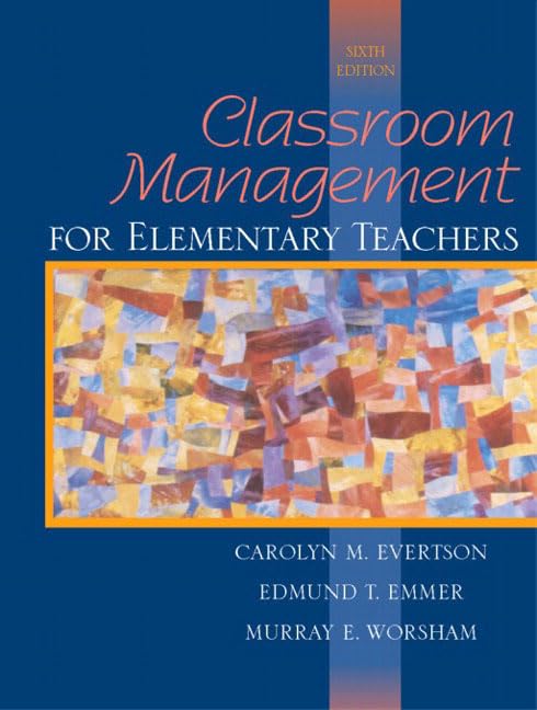 Amazon.com: Classroom Management for Elementary Teachers (6th Edition ...
