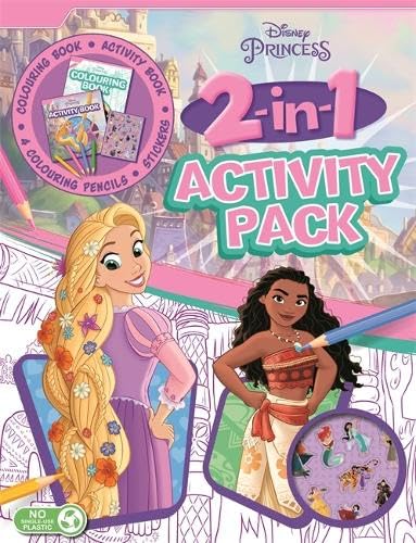 Disney Princess: 2-in-1 Activity Pack : Walt Disney: Amazon.in: Books