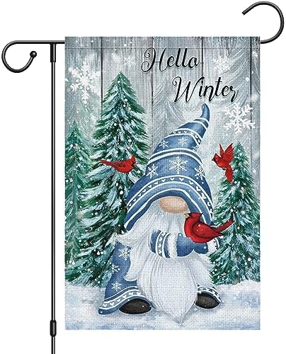 Amazon.com : Covido Home Decorative Hello Winter Owls Family Garden ...