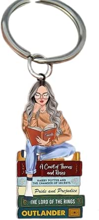 Amazon.com: Girl Reading Book - Custom Book Titles, Personalized ...
