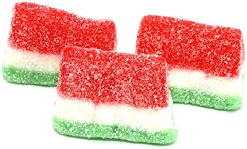 Amazon.com: Watermelon Gummy Candies – Gummy Watermelon Slices – Sour ...