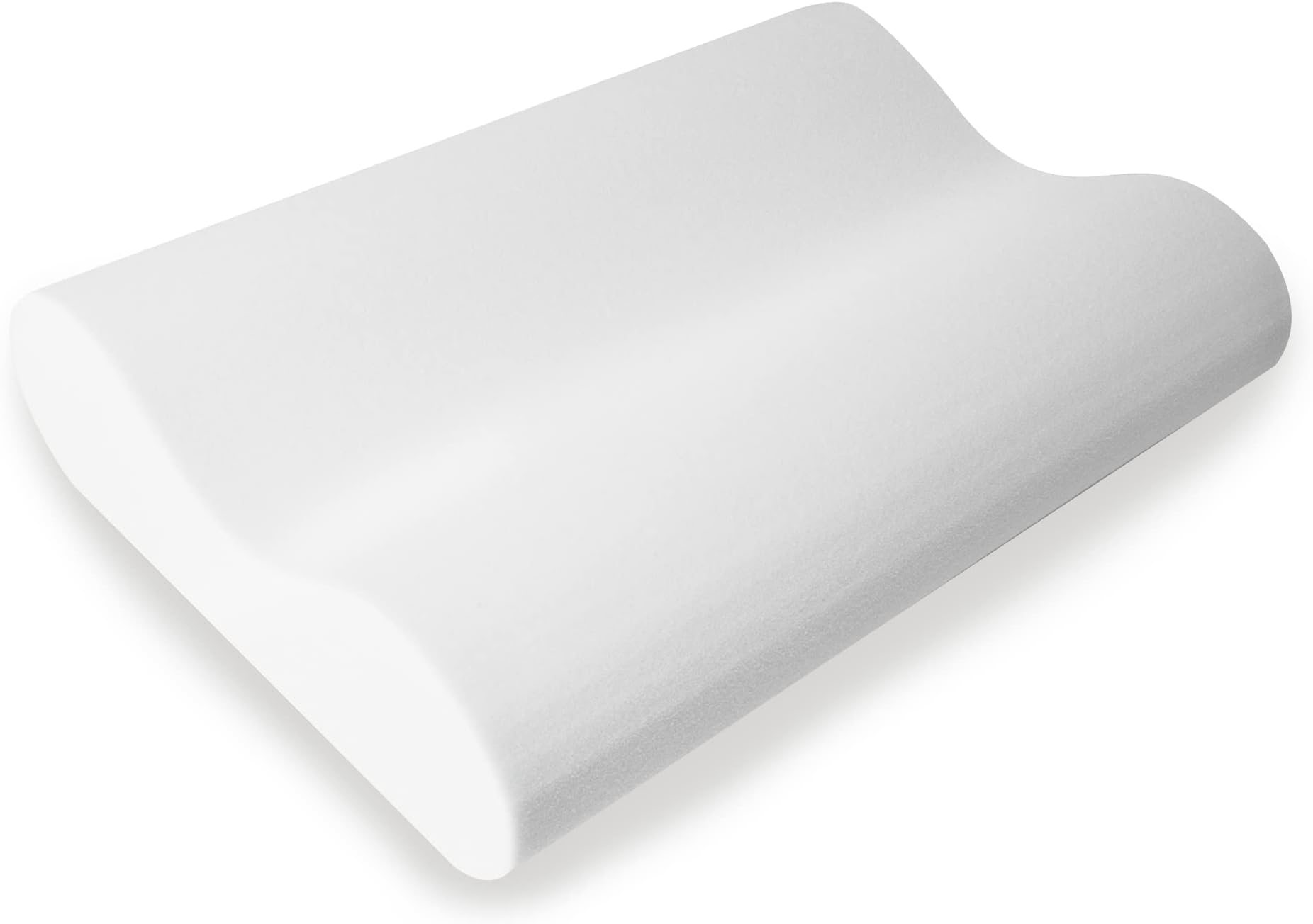 Amazon.com: Zisa Dreams 100% Soft Cotton Contour Neck Memory Foam ...
