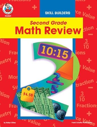 Second Grade Math Review, Grade 2 (Skill Builders): Frank Schaffer ...