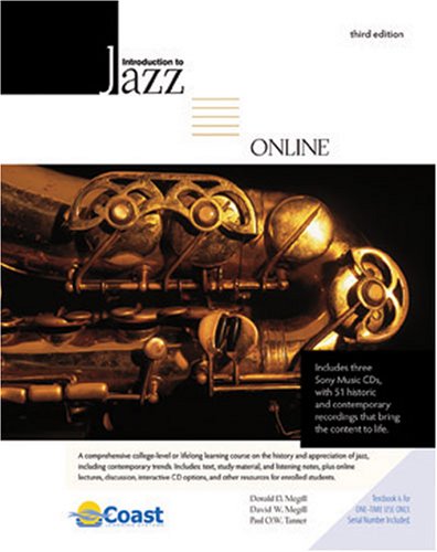 INTRODUCTION TO JAZZ ONLINE PACK W/ 3 CD SET: Coast Learning Systems ...